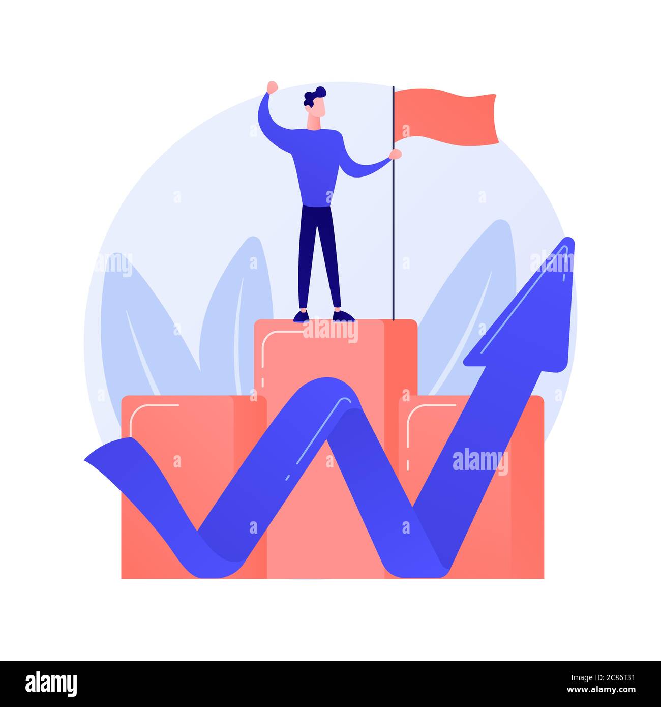Career climb vector concept metaphor Stock Vector Image & Art - Alamy