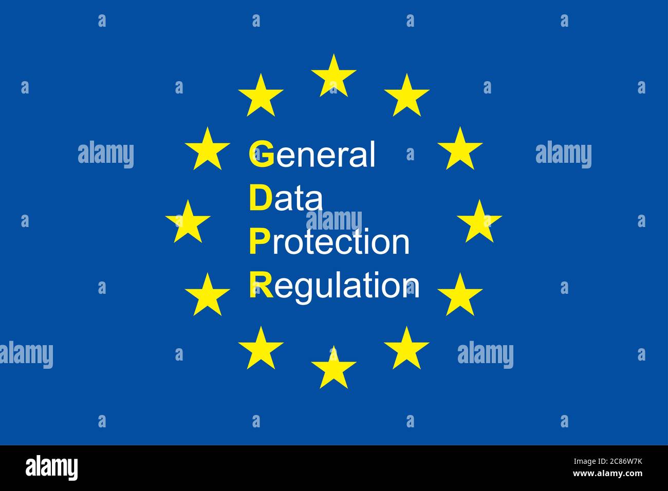 Gdpr general data protection regulation. Eu safeguard regulations and ...