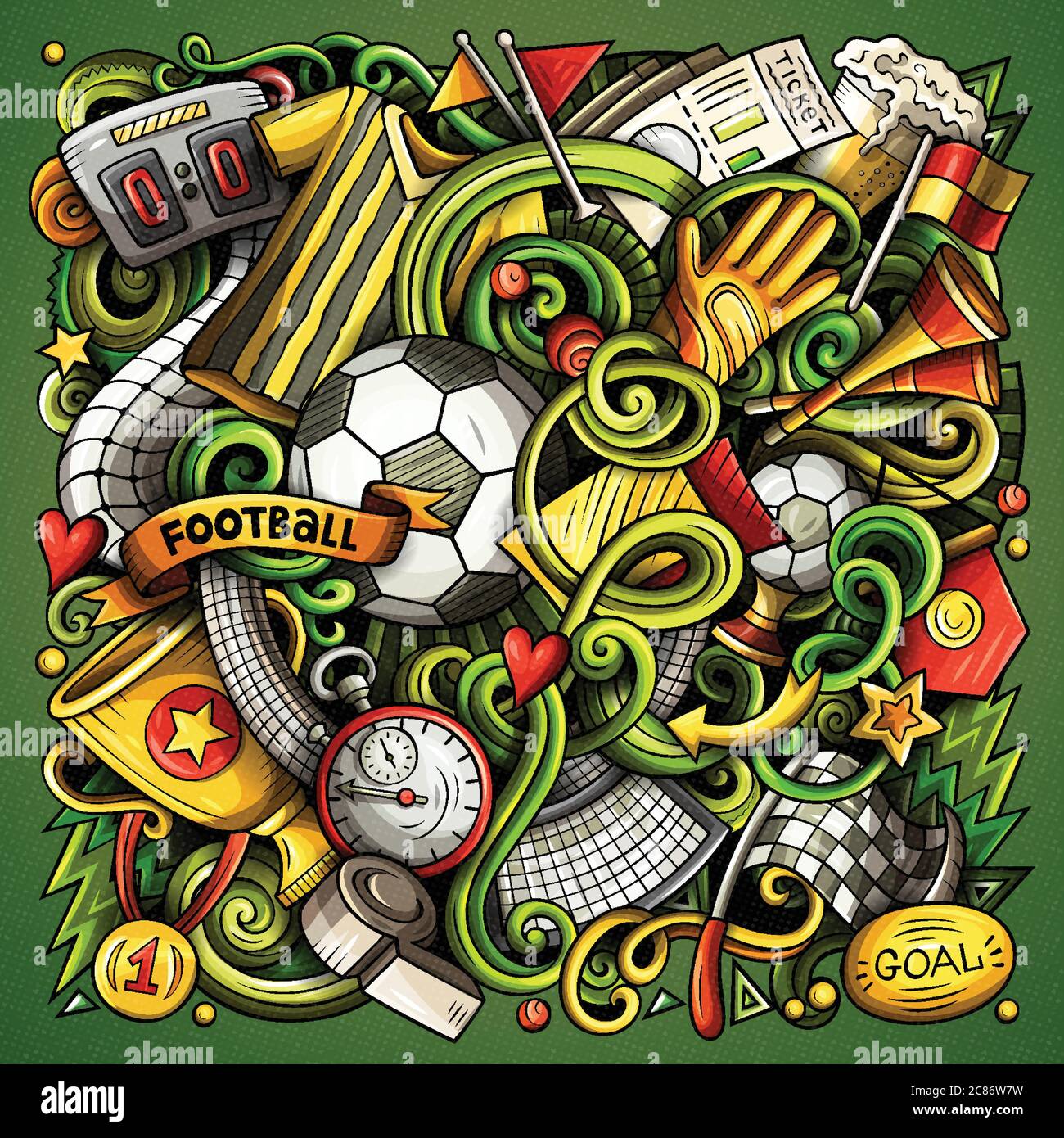 Football combination Stock Vector Images - Alamy