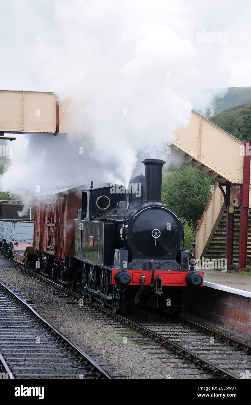 LNWR 1054 at Furnace Sidings Station Stock Photo - Alamy