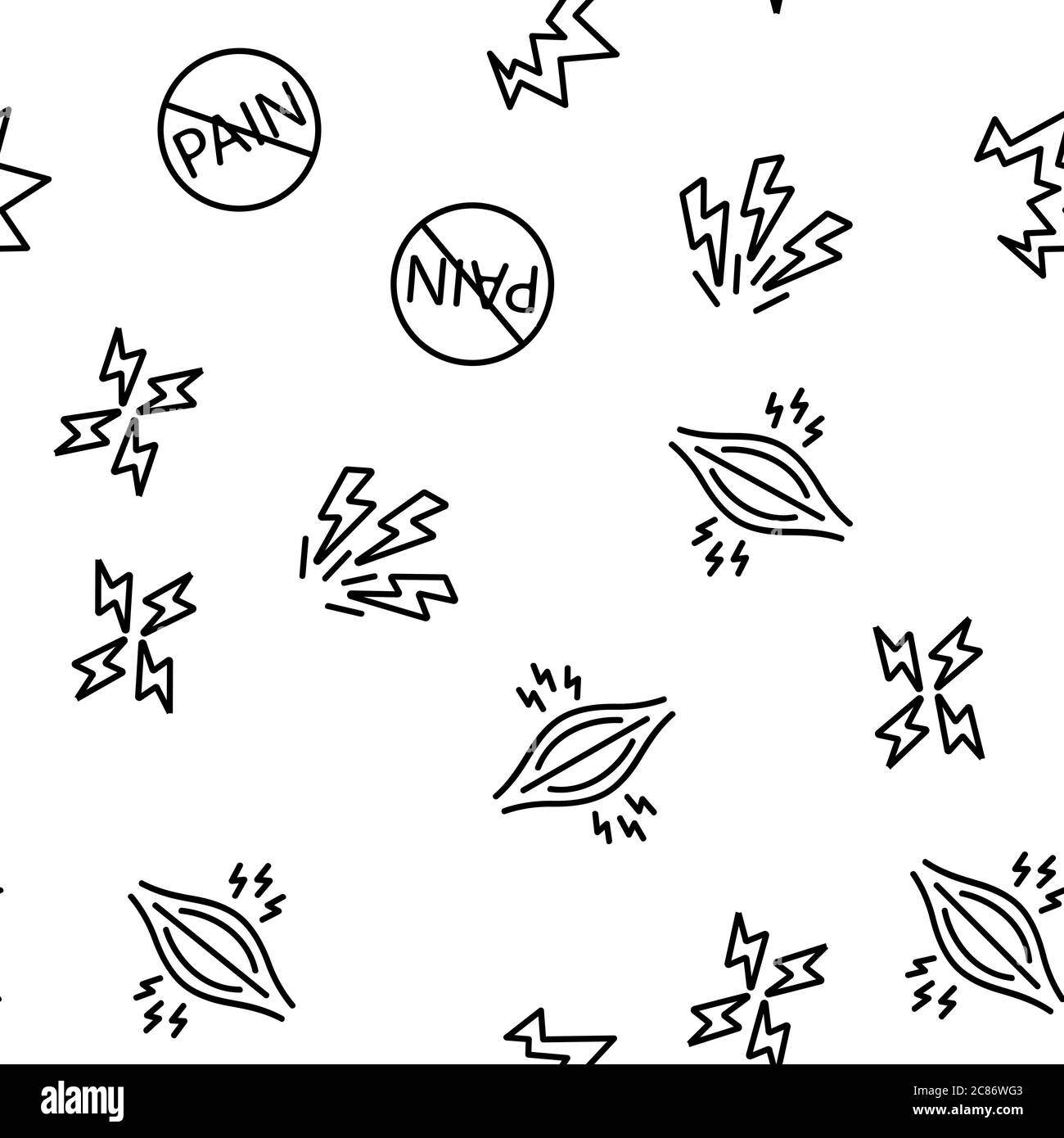 Pain Medical Vector Seamless Pattern Stock Vector Image & Art - Alamy