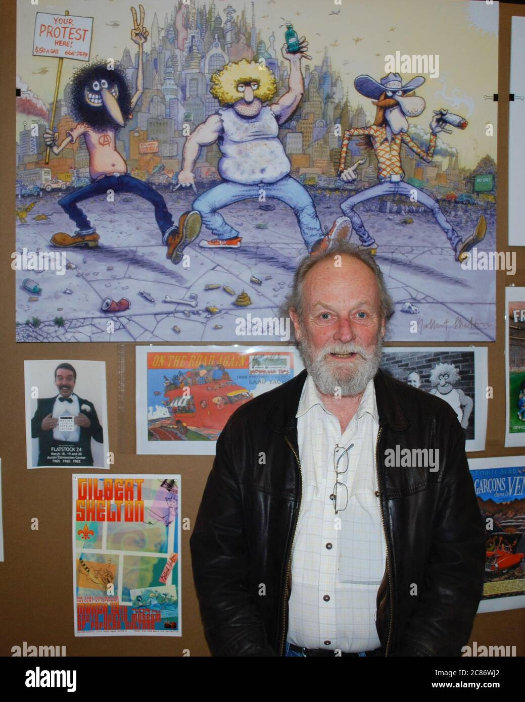 March 18, 2010, Austin, Texas, USA: Gilbert Shelton after ''A ...