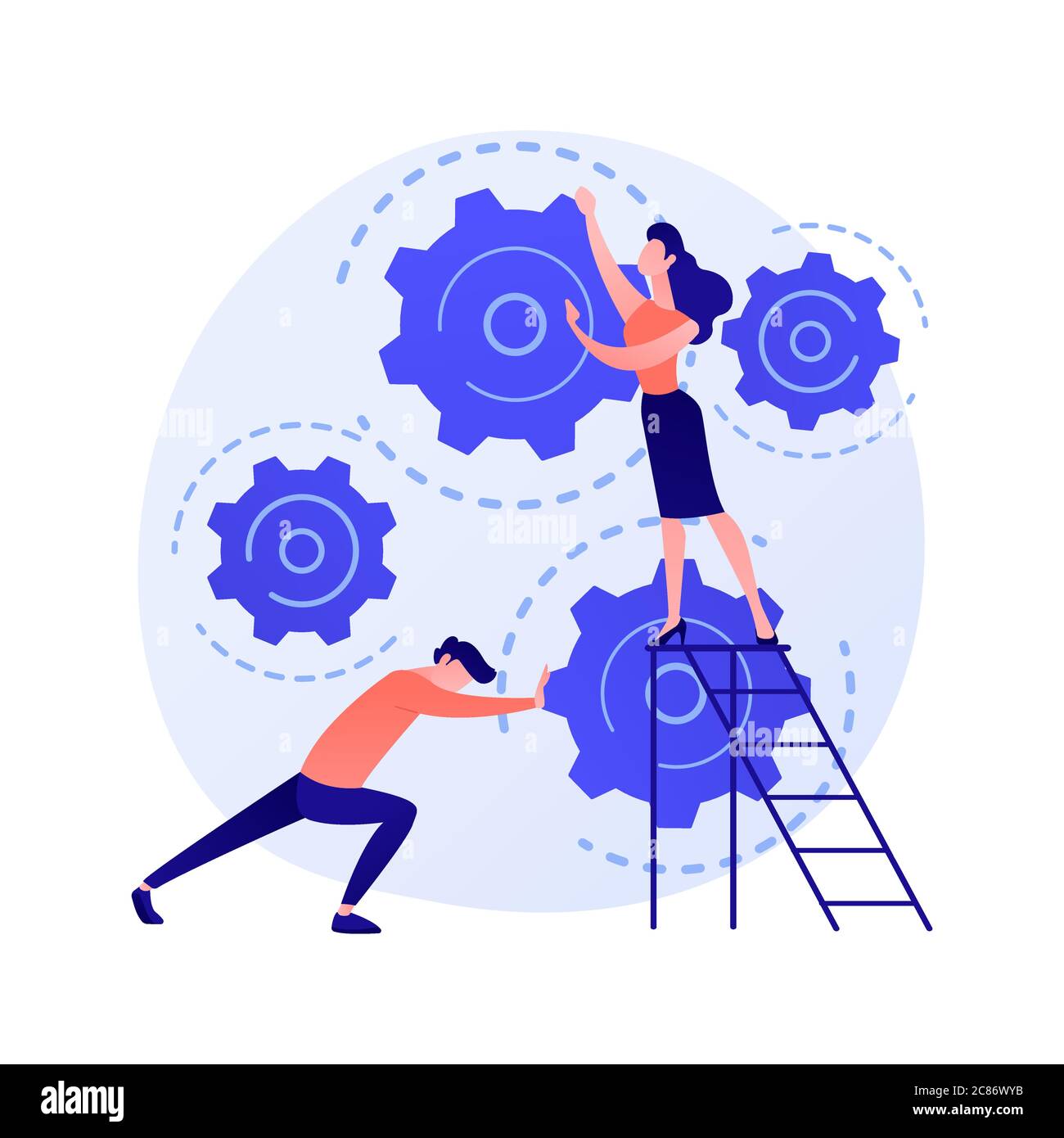 Program settings vector concept metaphor Stock Vector Image & Art - Alamy
