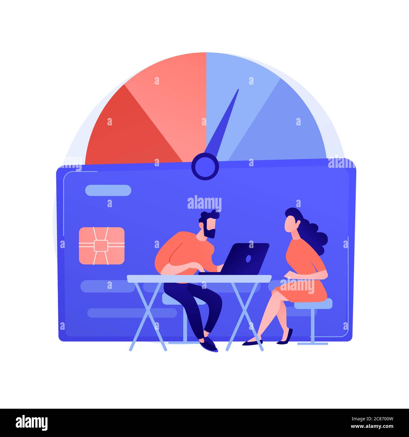 Credit rating vector concept metaphor Stock Vector Image & Art - Alamy