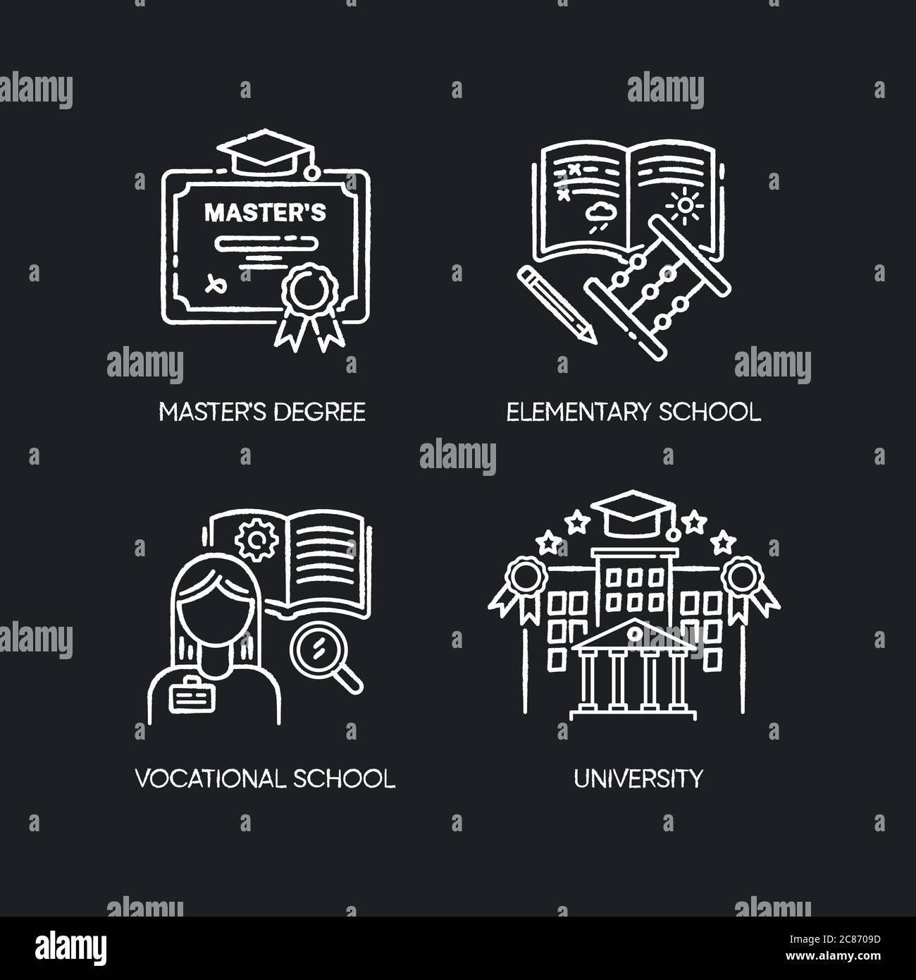 Higher Education Icons