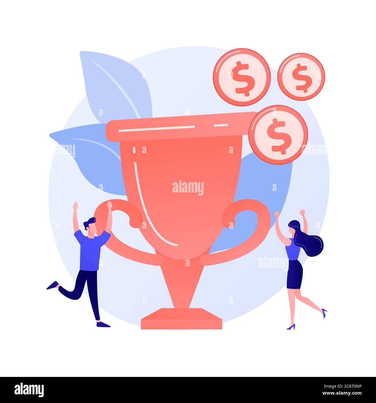 Money prize vector concept metaphor Stock Vector Image & Art - Alamy
