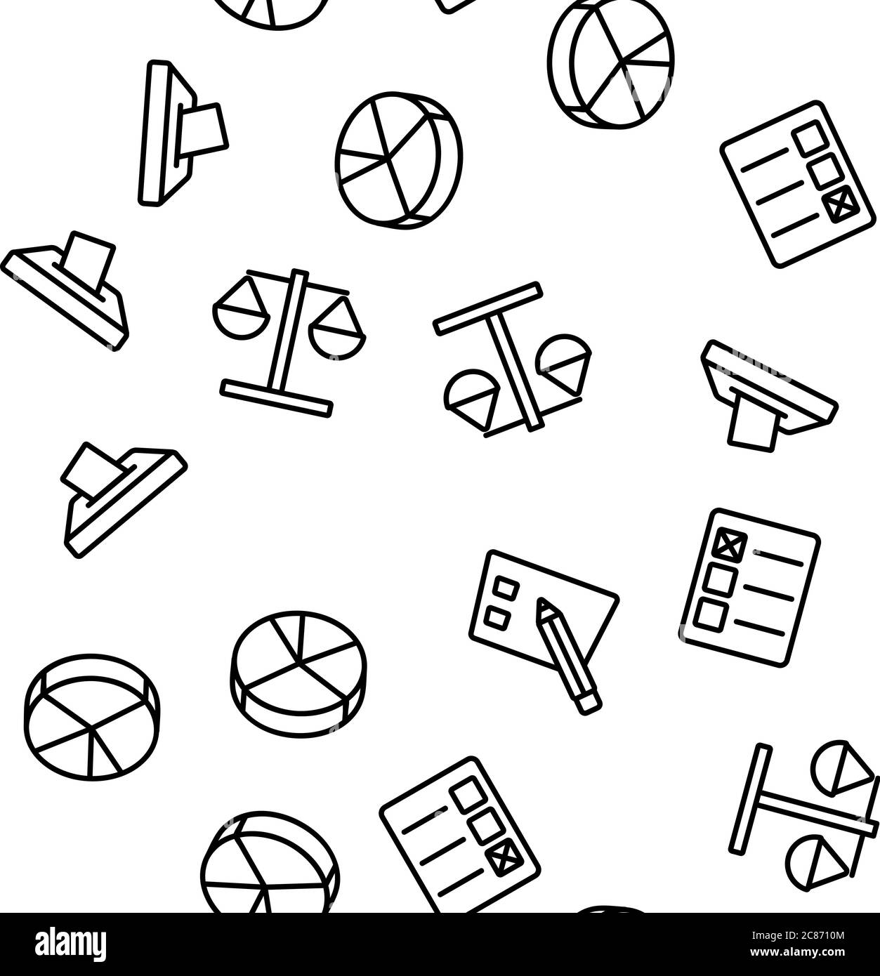 Voting And Elections Vector Seamless Pattern Stock Vector Image & Art ...