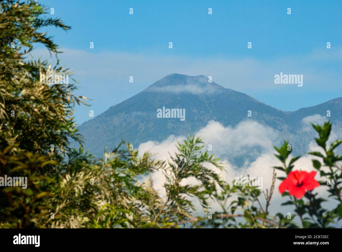 Volcan Tajumulco is a large stratovolcano in the department of San ...