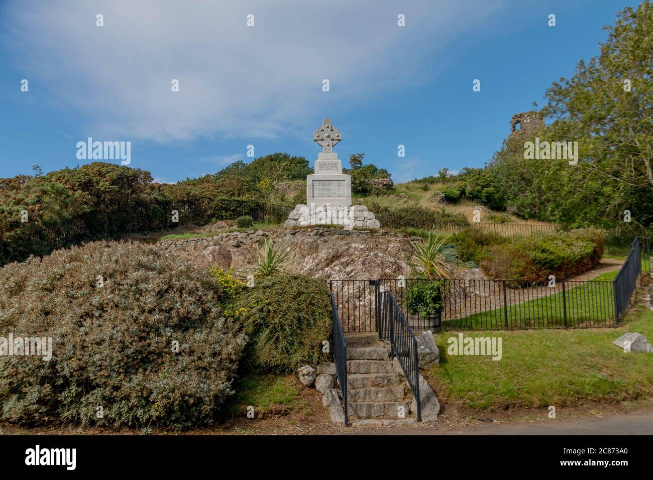 Ballantrea Coast line, Village & Landmarks 2 Stock Photo - Alamy