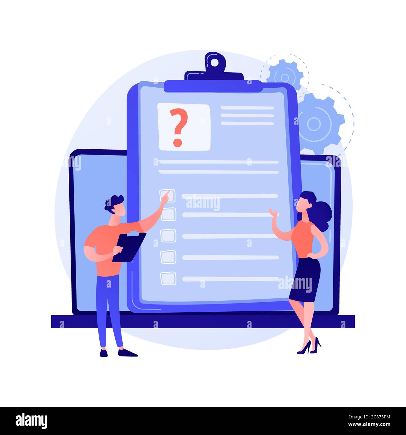 Online survey vector concept metaphor Stock Vector Image & Art - Alamy