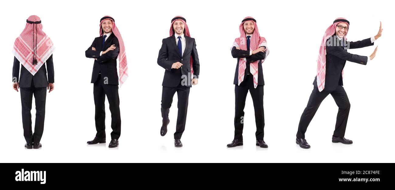 Back view young muslim man Cut Out Stock Images & Pictures - Alamy