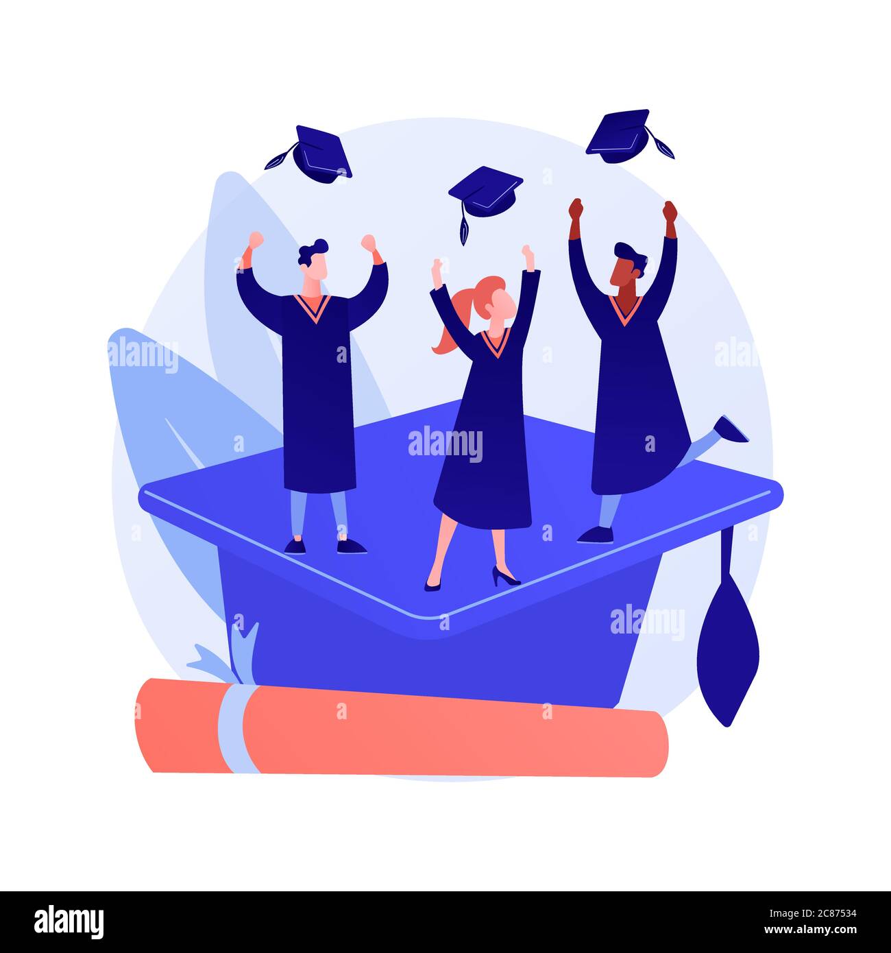 Bachelor degree vector concept metaphor Stock Vector Image & Art - Alamy