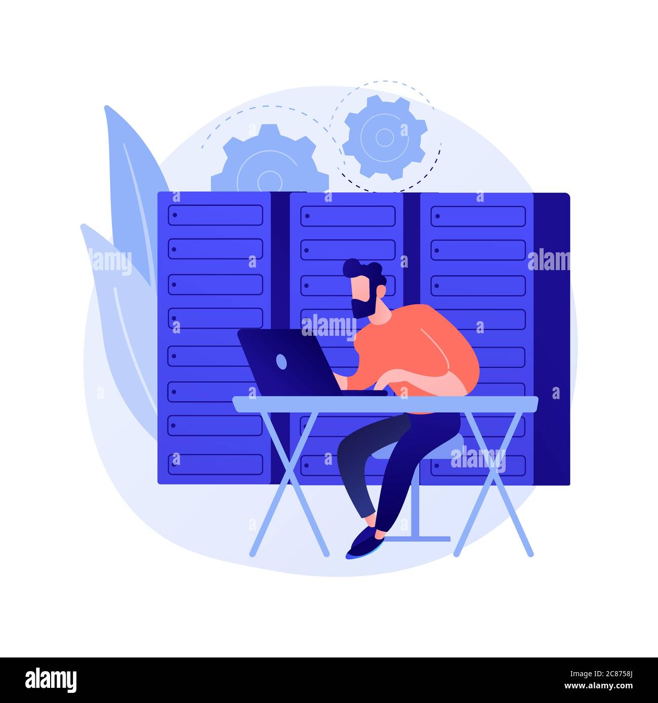 Database access vector concept metaphor Stock Vector Image & Art - Alamy