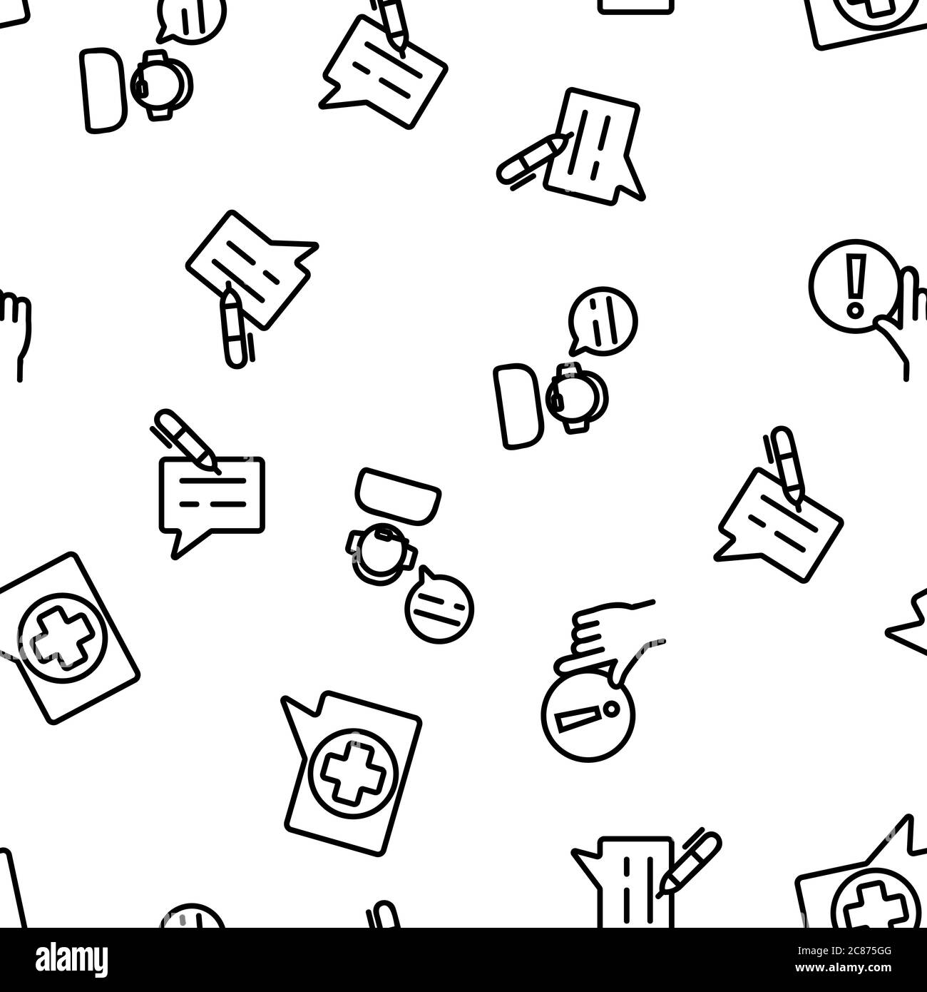 Advice help assistant vector Black and White Stock Photos & Images - Alamy