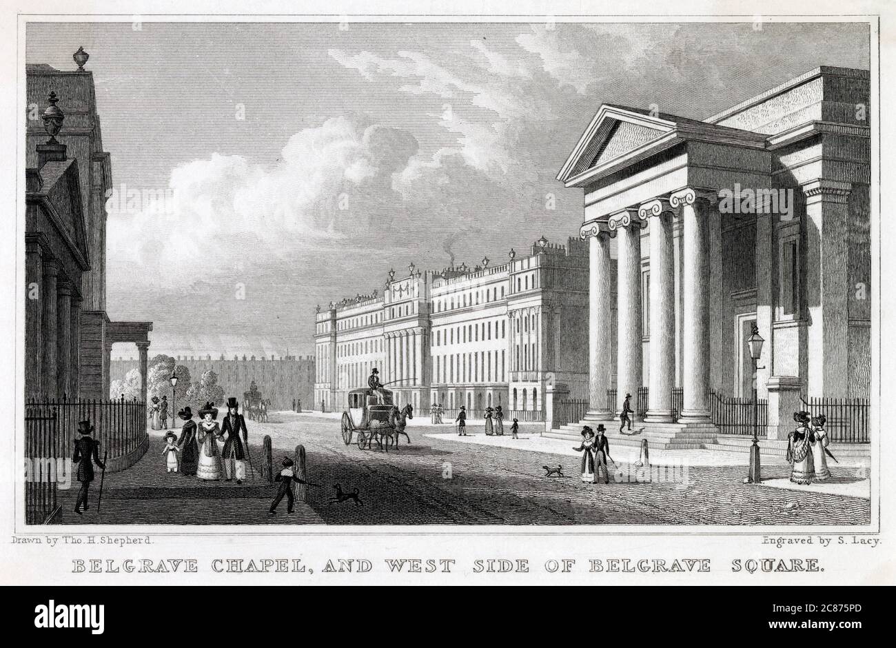 Belgrave square history hi-res stock photography and images - Alamy