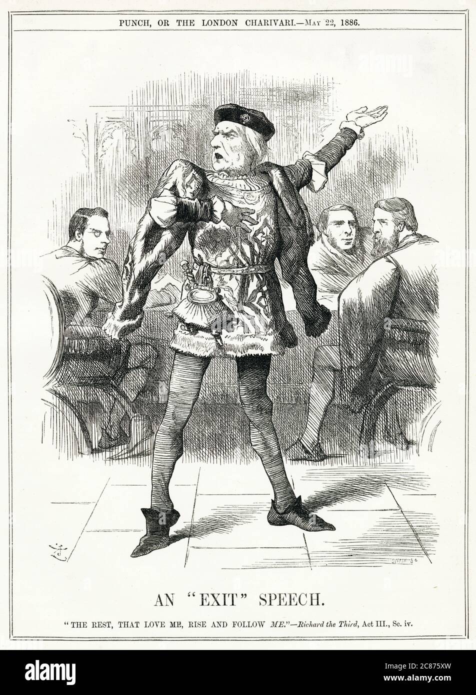 Shakespeare cartoon hi-res stock photography and images - Alamy