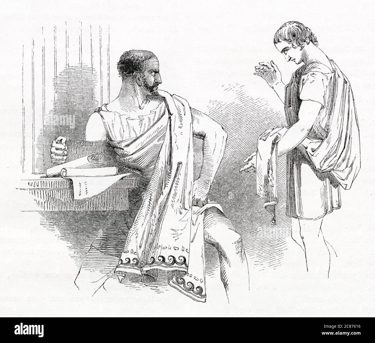 Illustration by Kenny Meadows to Timon of Athens, by William ...