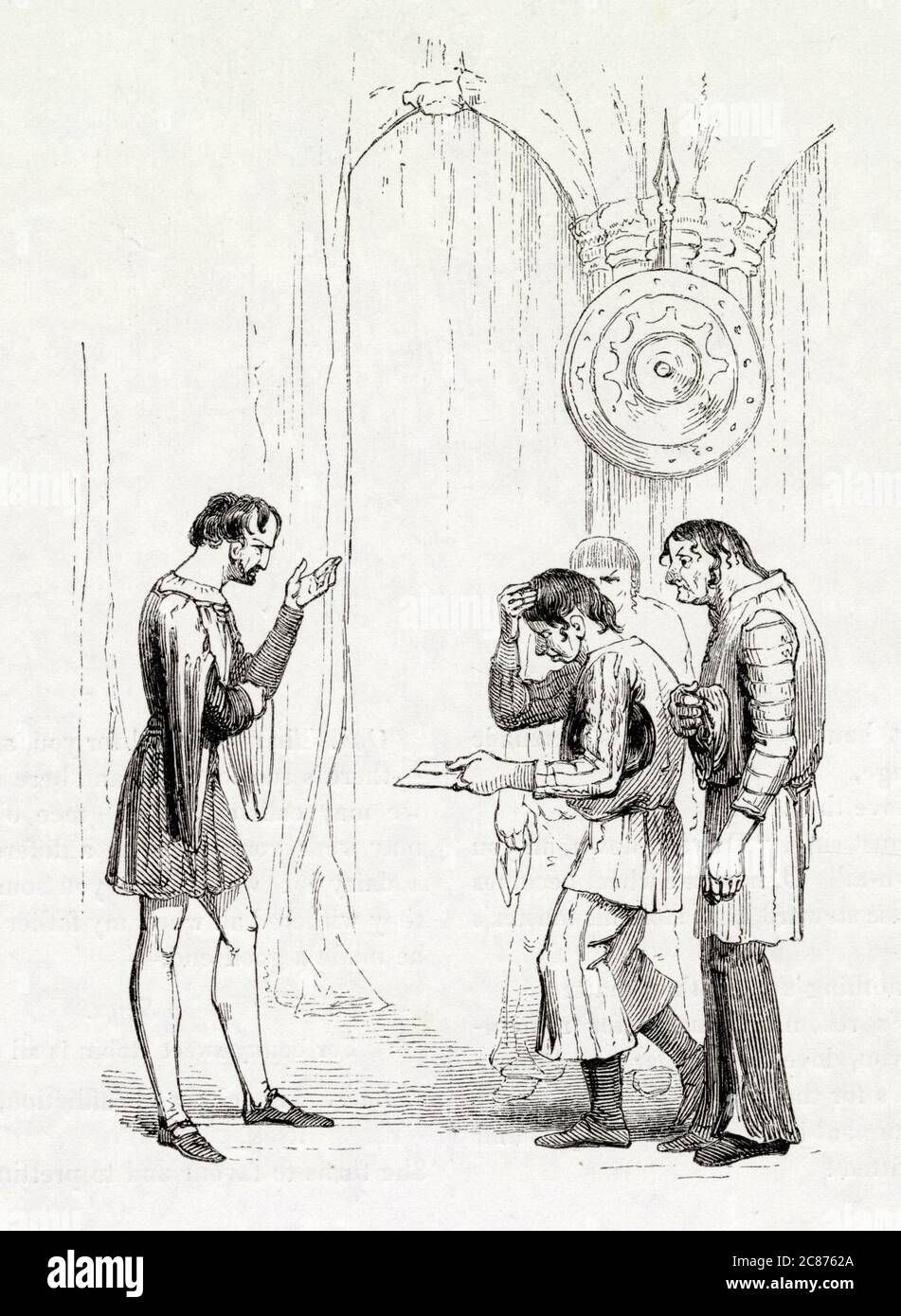 William shakespeare hamlet scene hi-res stock photography and images ...