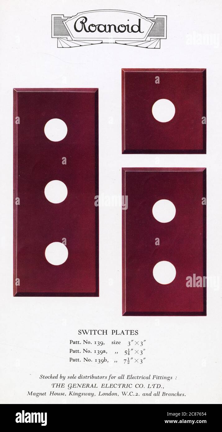 Bakelite products hi-res stock photography and images - Alamy