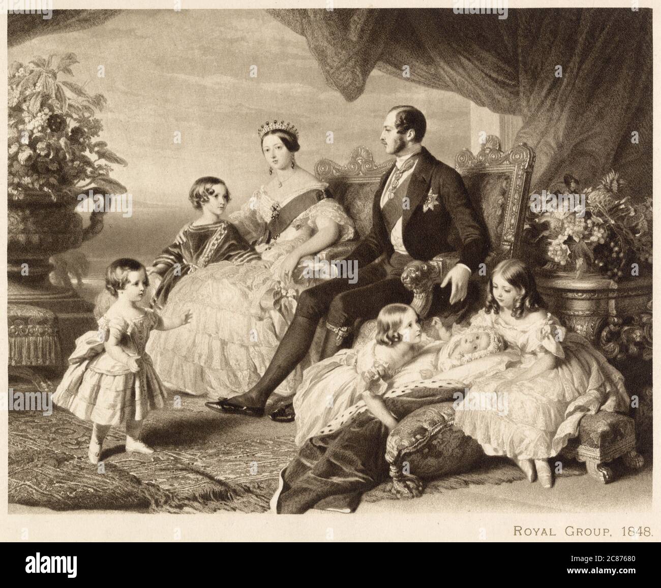 Queen Victorias Children High Resolution Stock Photography and Images ...