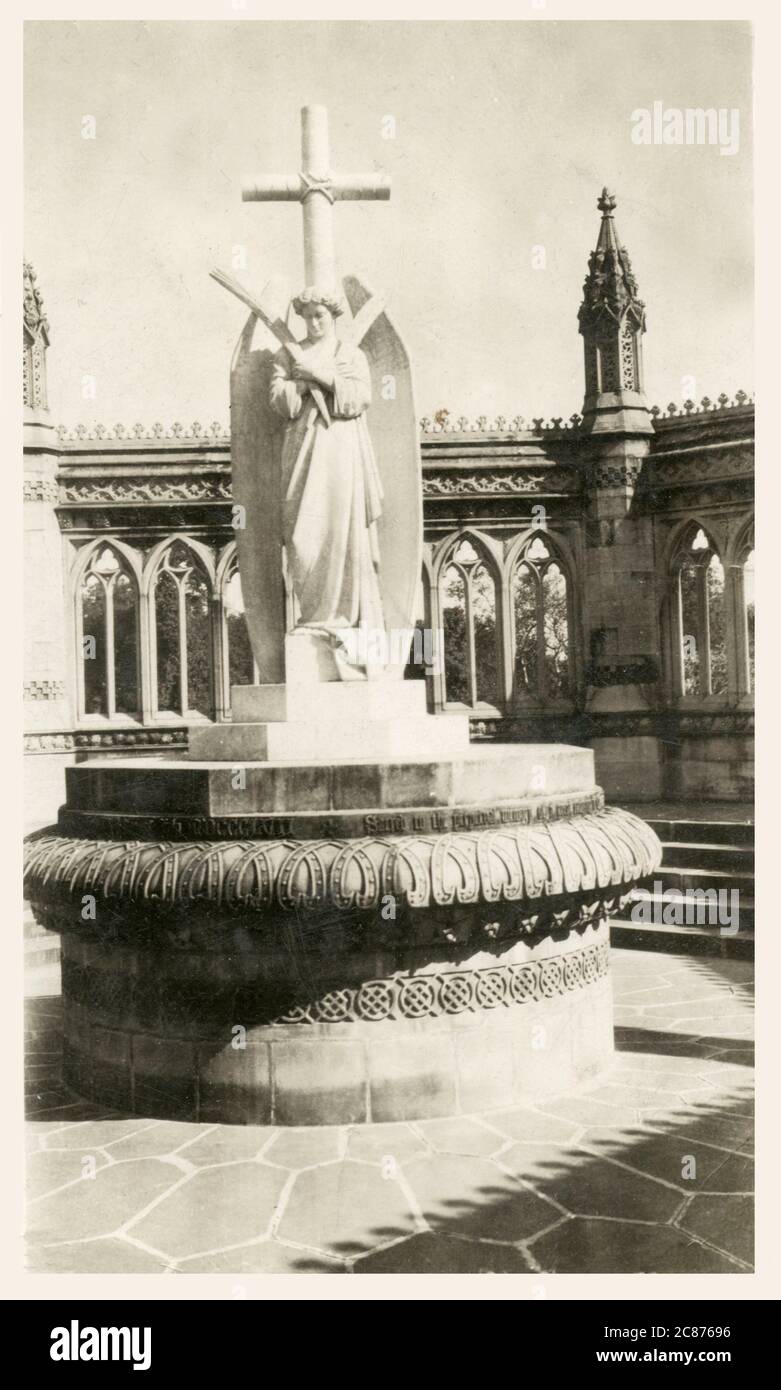 Monument designed by Carlo Marochetti and erected at Kanpur (Cawnpore ...