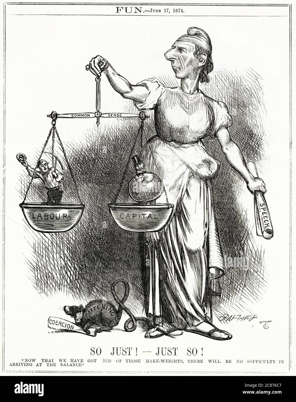 Satirical cartoons and machinery hi-res stock photography and images ...