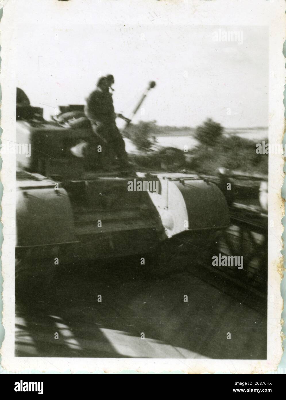 British Army Royal Engineers enaged in the building of The Freeman ...