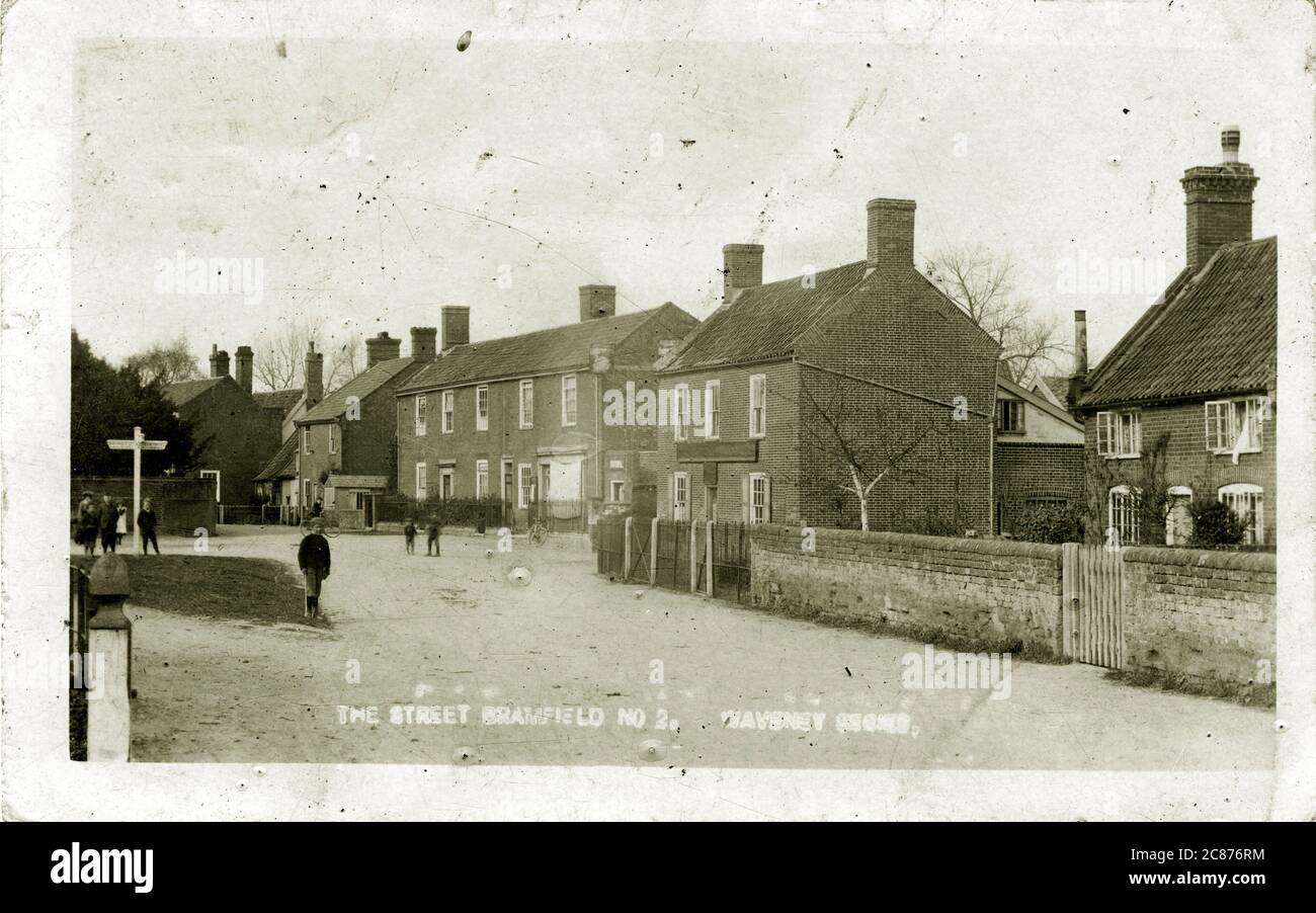 Bramfield village hi-res stock photography and images - Alamy