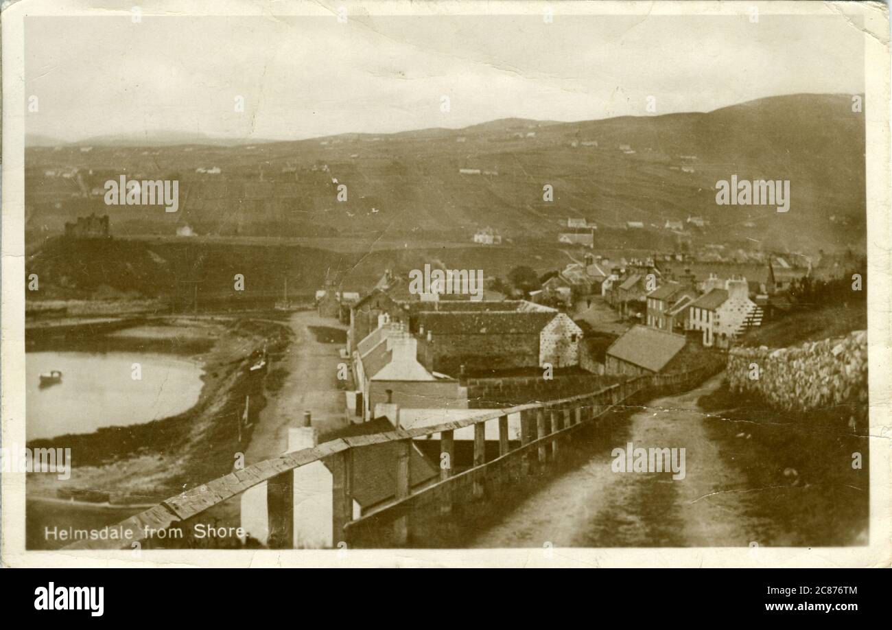 The Village, Helmsdale, Sutherland, Scotland Stock Photo - Alamy