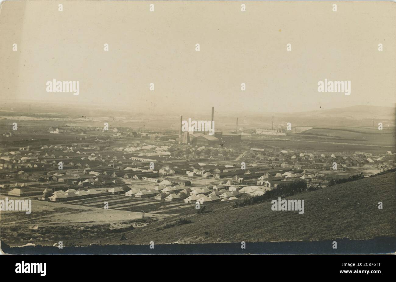 Ww1 army camp hi-res stock photography and images - Alamy