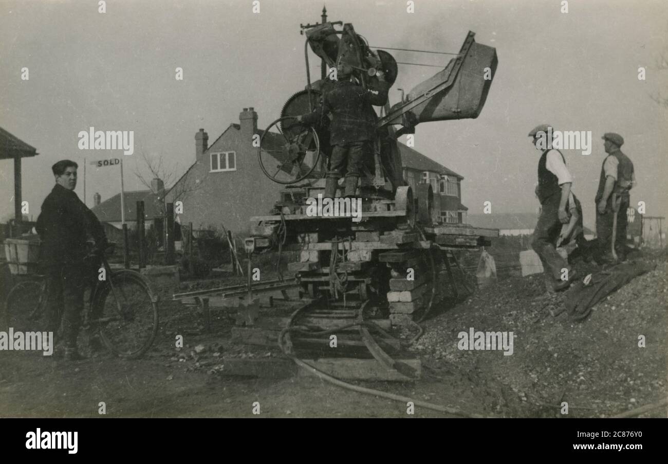 Concrete Mixer Railway, London Road (near Glyn Road) - Showing the ...