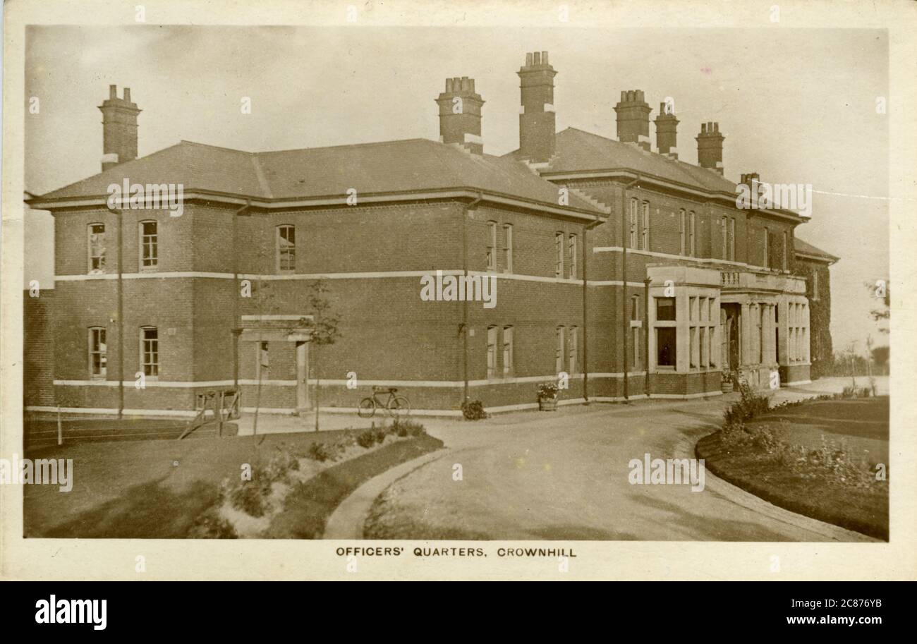 British Army Officers' Quarters, Crownhill, Milton Keynes ...