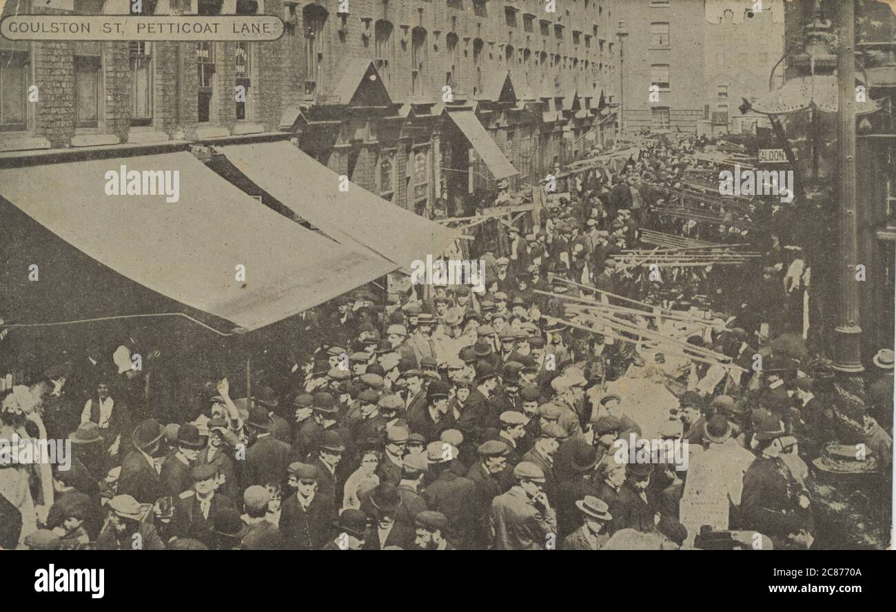 Goulston Street, Petticoat Lane, London, England Stock Photo - Alamy