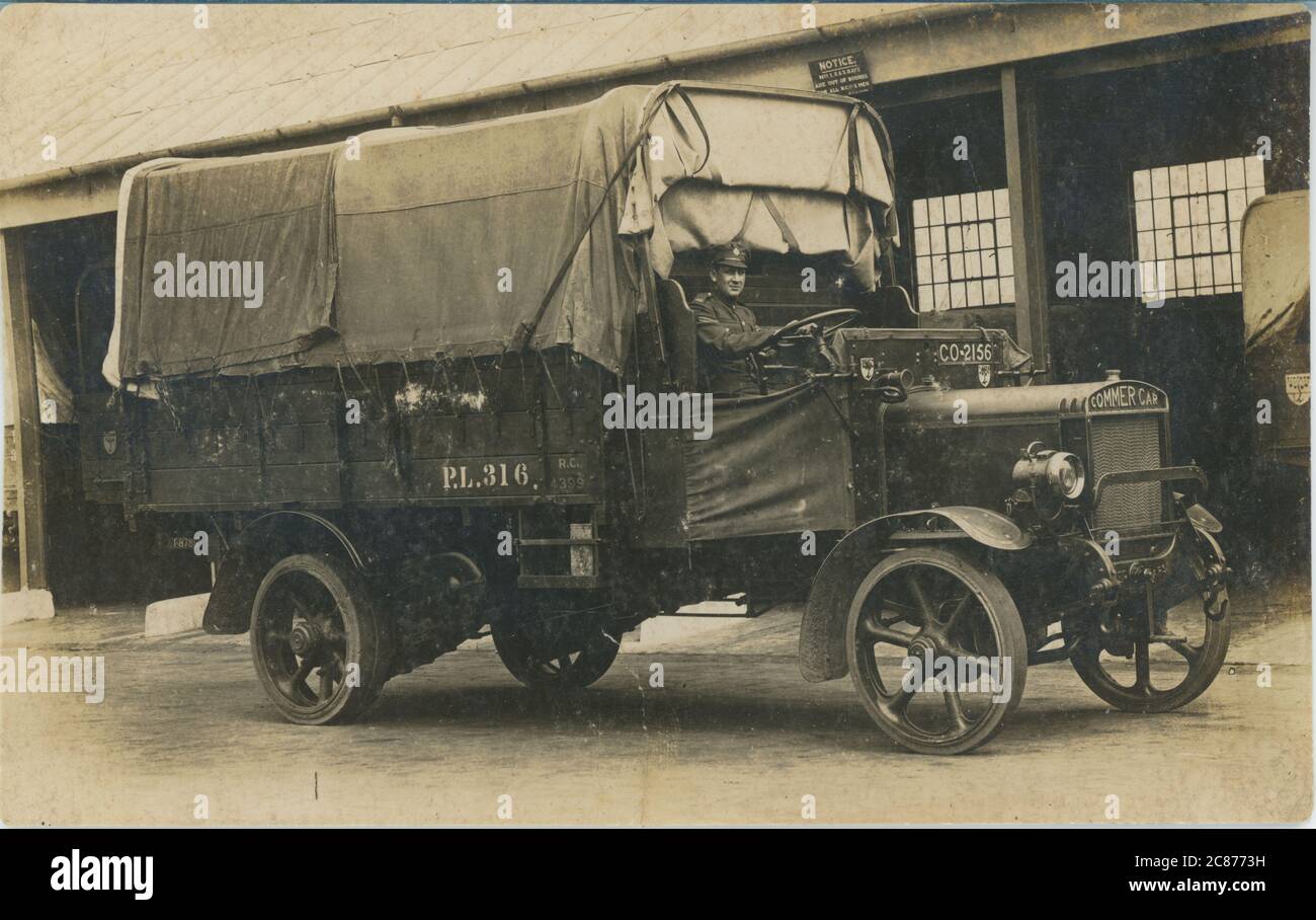 Ww1 army lorry hi-res stock photography and images - Alamy
