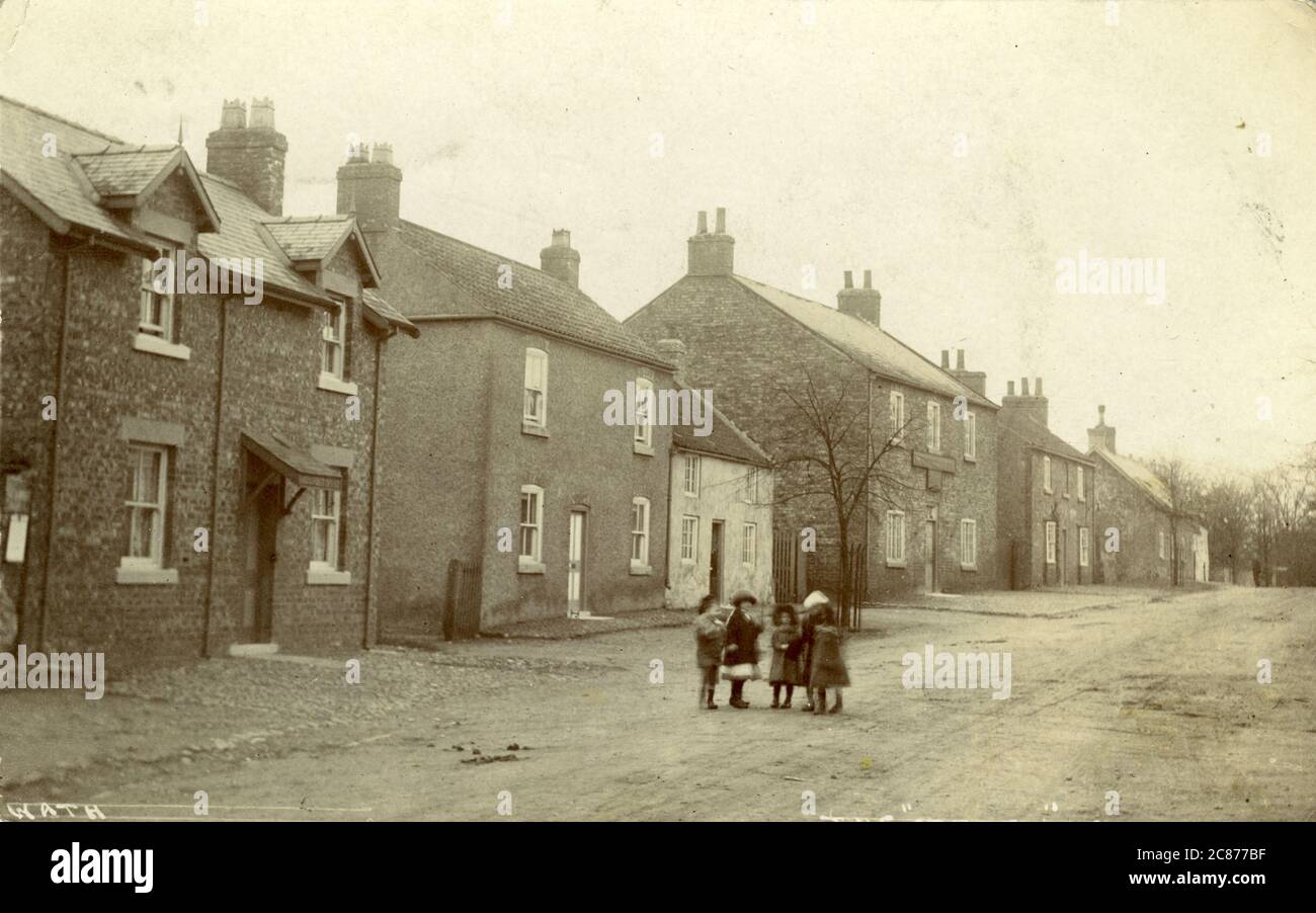 Main Street (Showing the George Inn), Wath, Ripon, Melmerby, Yorkshire ...