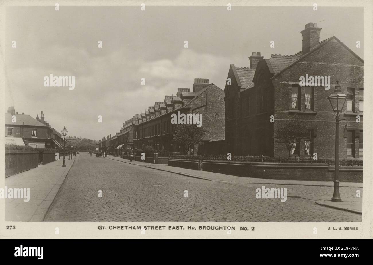 Cheetham Street East , Higher Broughton, Salford, Manchester ...