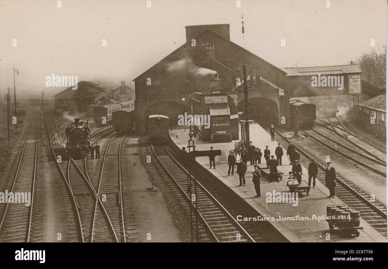Carstairs railway station hi-res stock photography and images - Alamy
