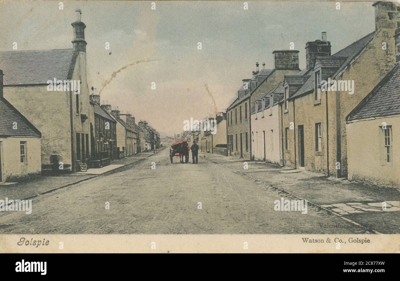 Brora village scotland hi-res stock photography and images - Alamy