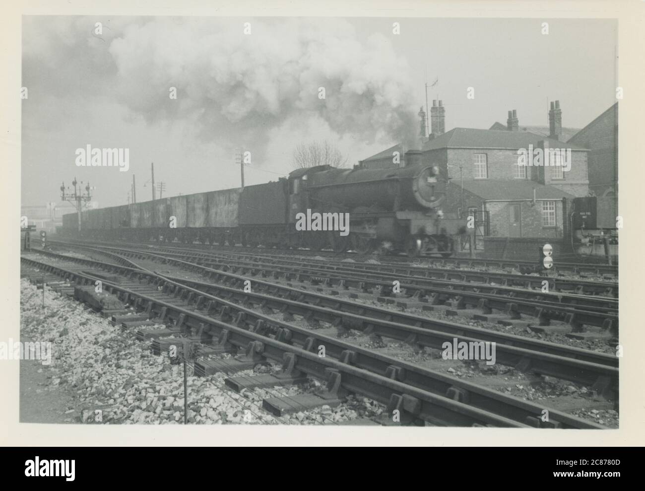 Railway Station - Depot, Banbury, Oxfordshire, Britain Stock Photo - Alamy
