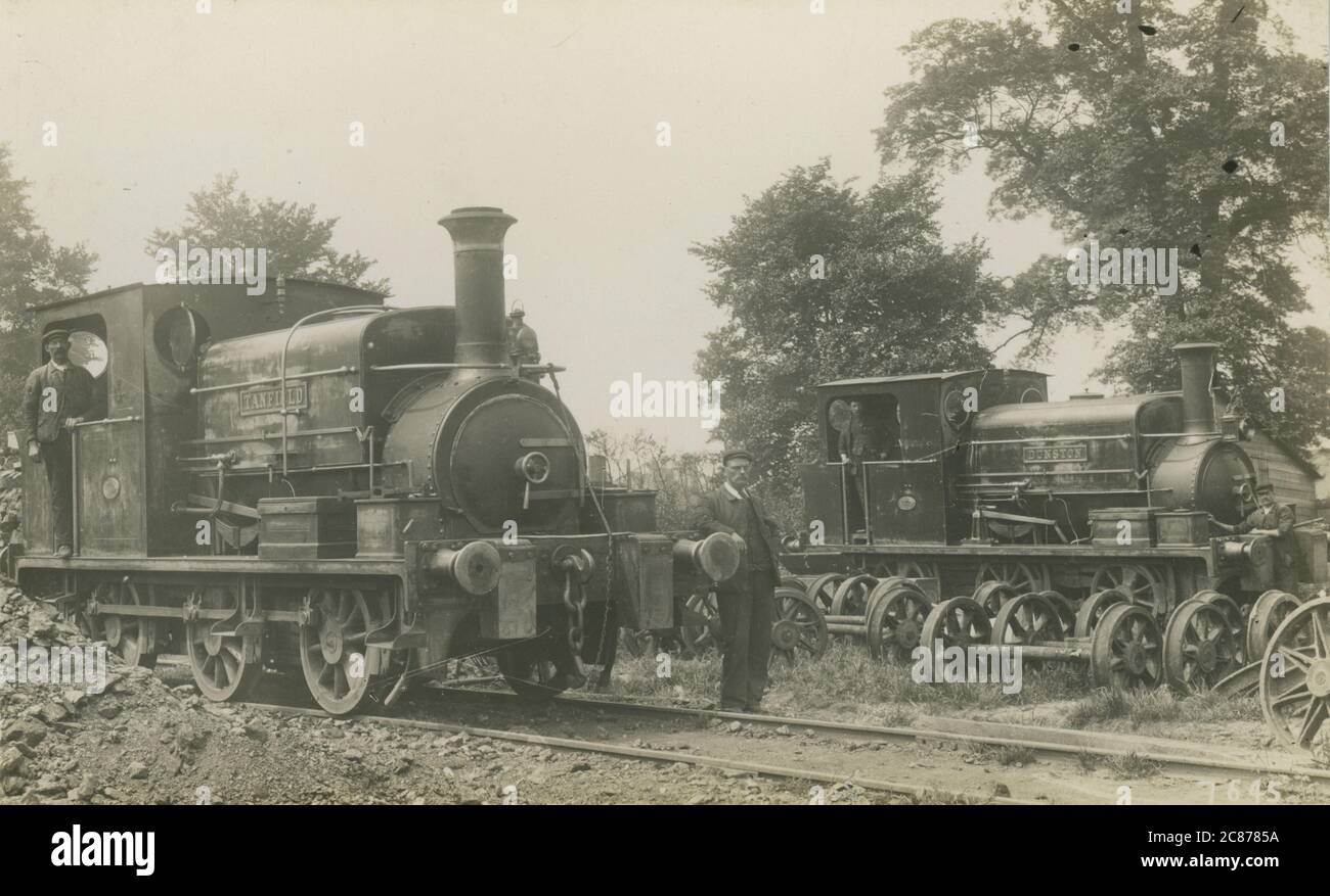 Tanfield & Dunston Steam Locomotives, Cuffley Line Extension ...
