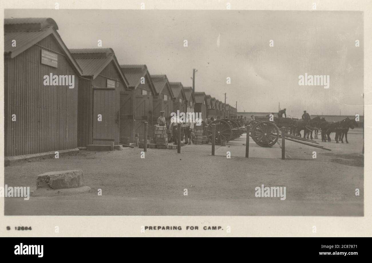 Ww1 camp hi-res stock photography and images - Alamy