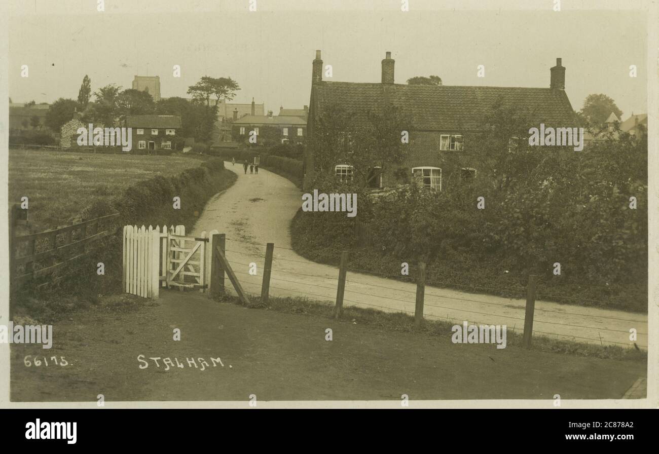 Upper Staithe Road (Looking towards the High Street), Stalham, Norwich ...