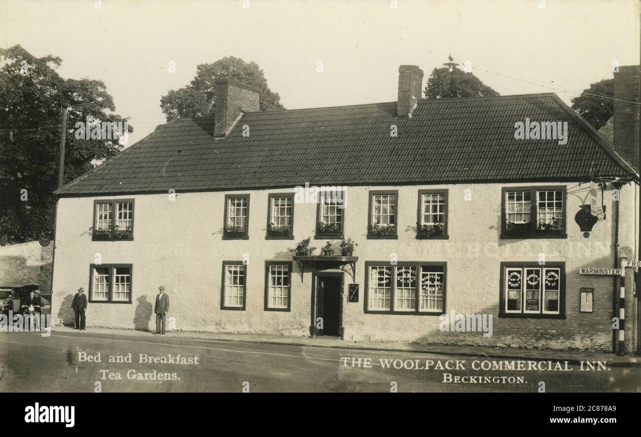 Woolpack Commercial Inn, Beckington, Frome, Mendip, Somerset, England ...