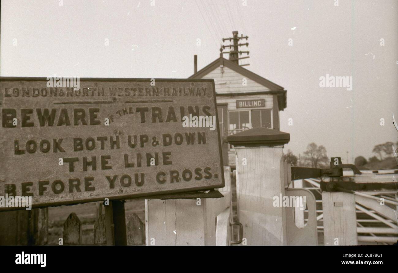 London and north western railway signal box hi-res stock photography ...