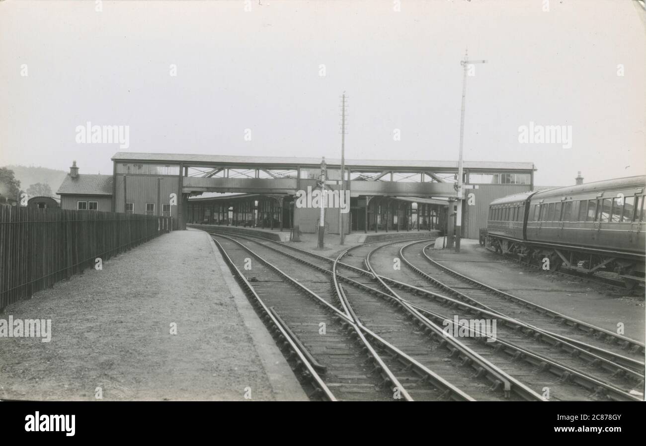 Railway Station - (Highland Railway), Forres, Morray, Inverness ...