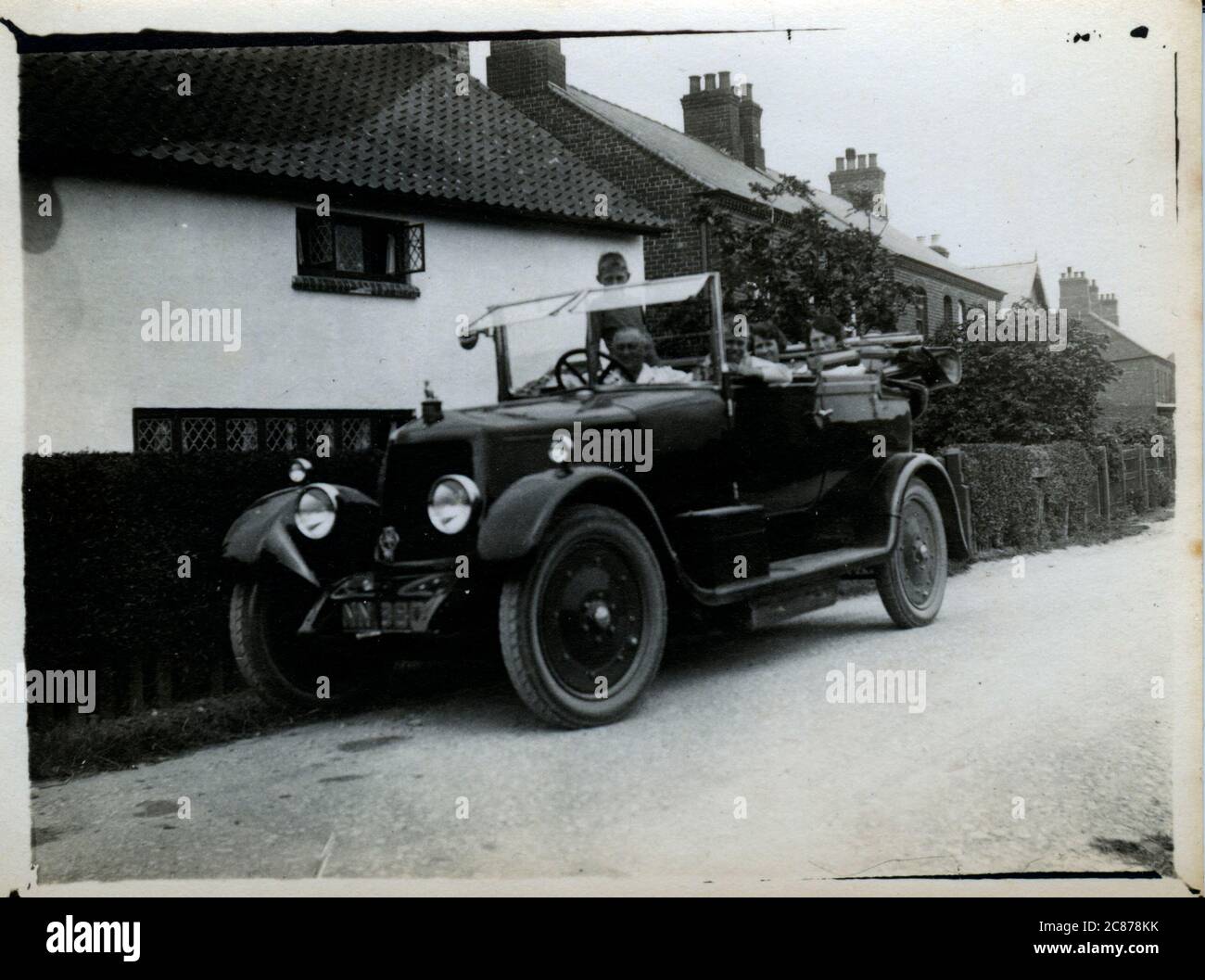 Horstman Vintage Car, Possibly at Nottingham, Nottinghamshire, England ...