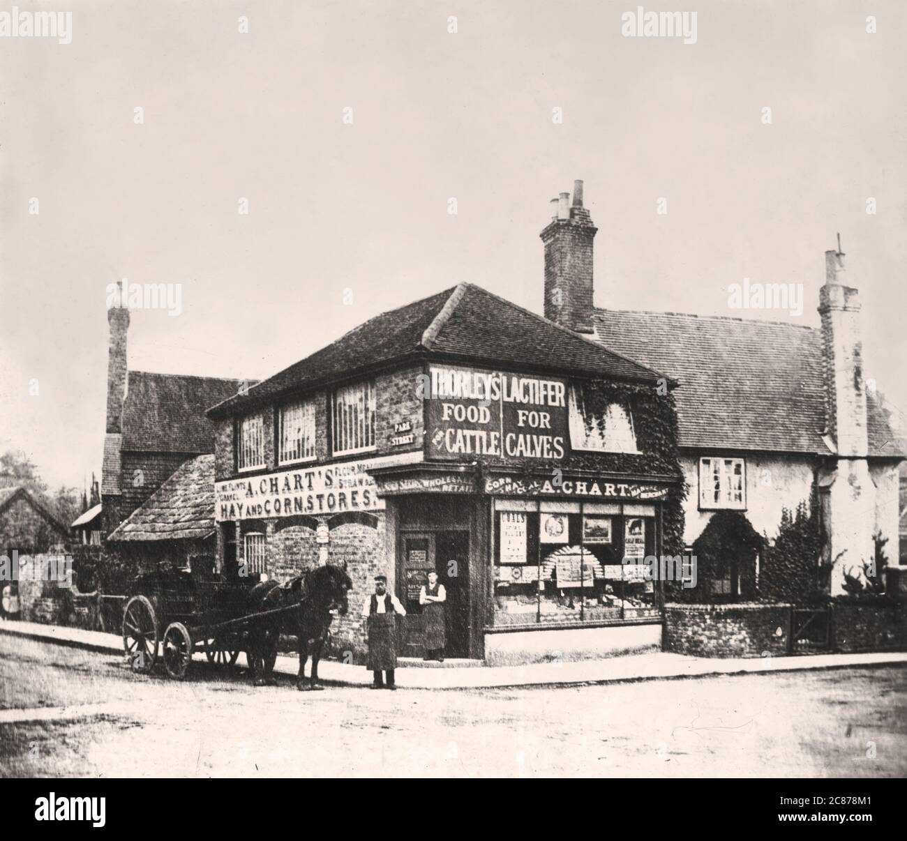 A Chartâ€™s Hay & Corn stores, Park Street, Horsham, Weald, Sussex ...