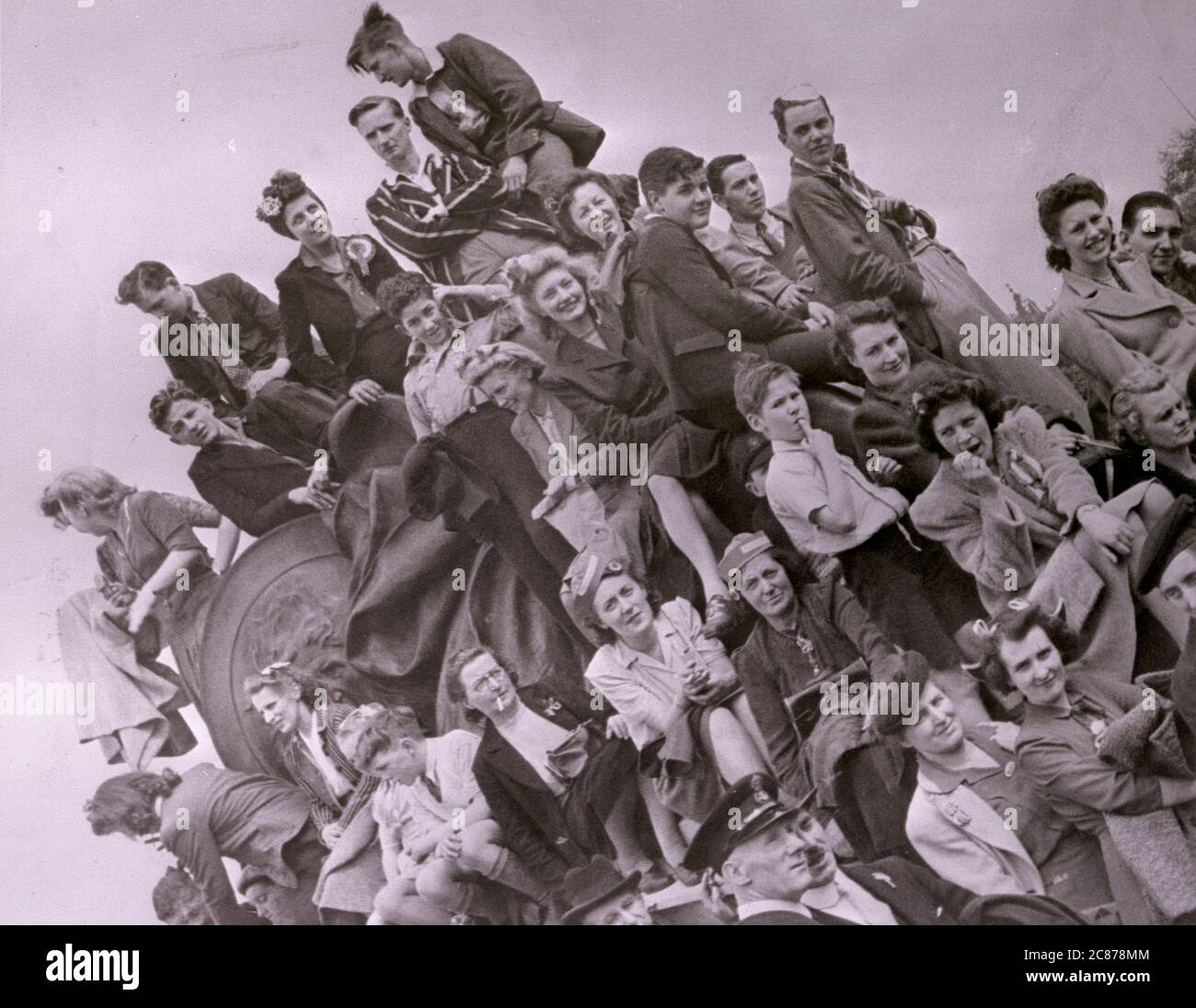 Ww2 london celebration hi-res stock photography and images - Alamy