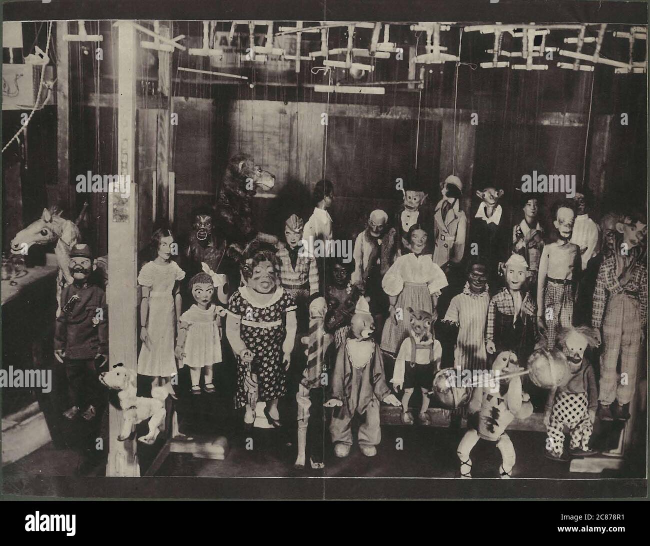 The Marionette Troupe of Prof. Josef Skupa Stock Photo - Alamy