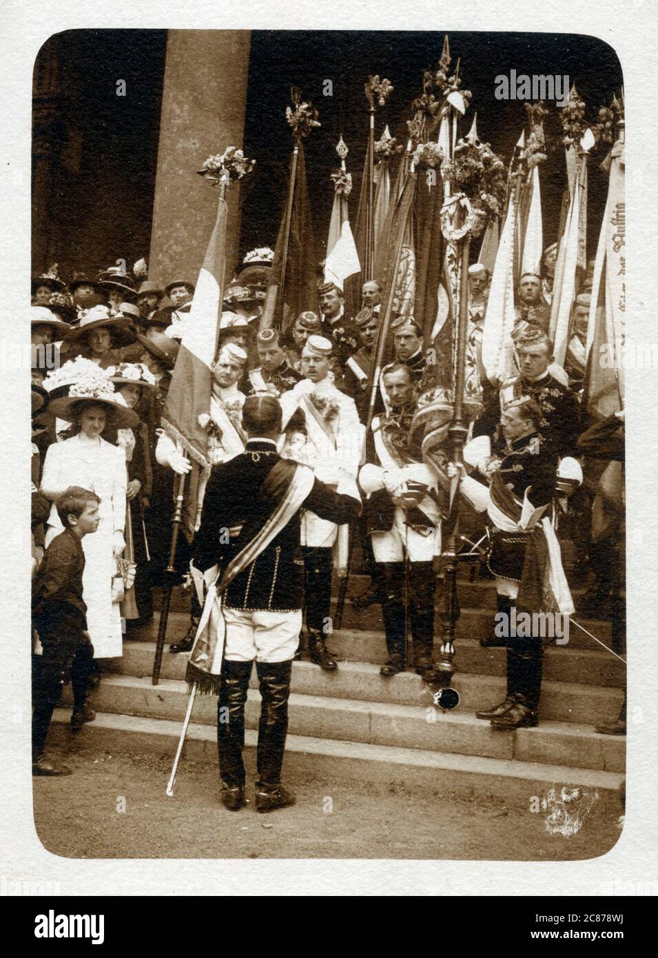 Student Graduation in Austria - 1900s Stock Photo - Alamy